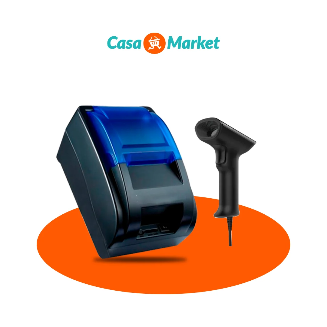 Ticketera térmica Bienex H58B + Lectora ProScan POS D con cable para ...