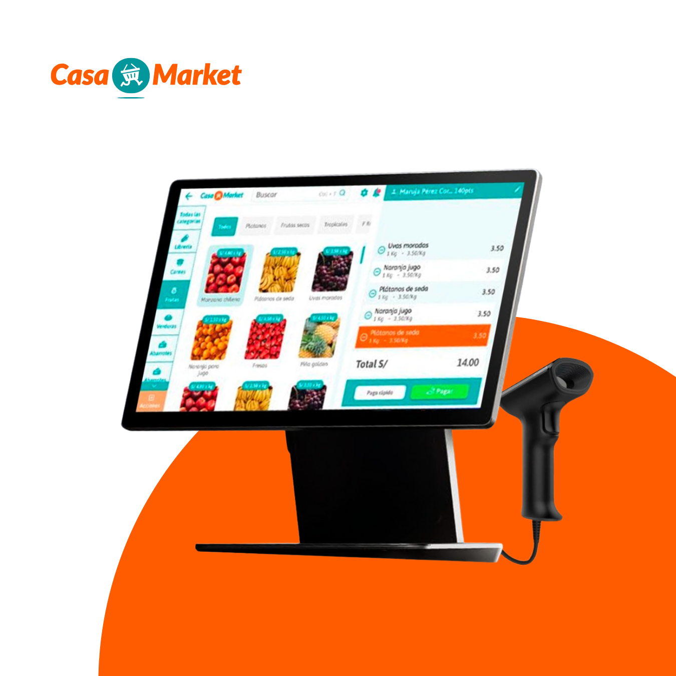 Sunmi D3 PRO + Lectora Proscan cable | Tienda CasaMarket